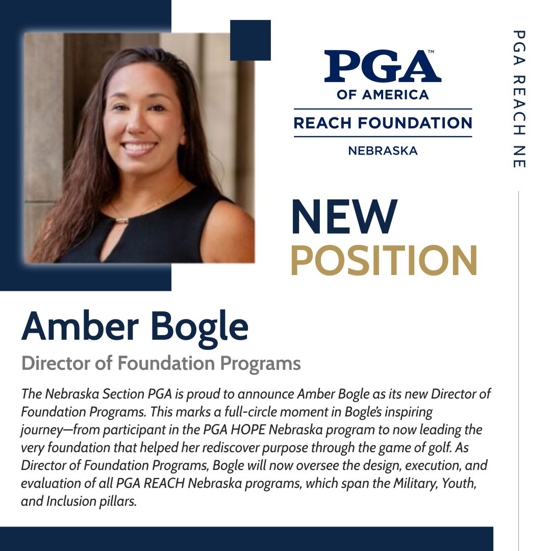 Amber Bogle Named Director of Foundation Programs at Nebraska PGA ...