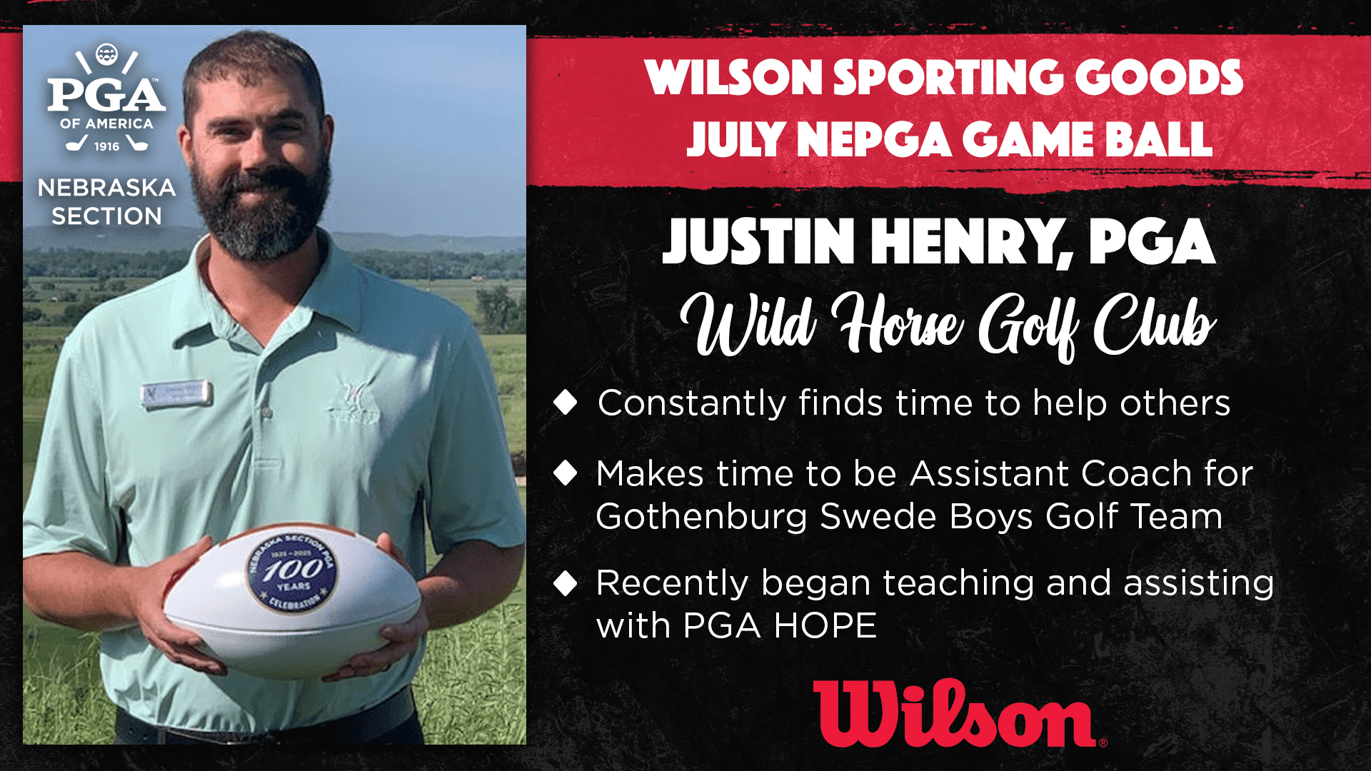 Justin Henry Named July Wilson Sporting Goods Game Ball Recipient ...
